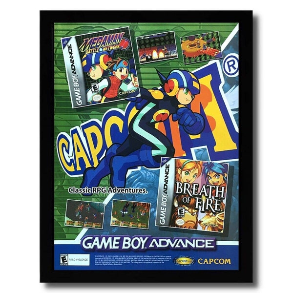 Megaman Battle Network Poster - Etsy