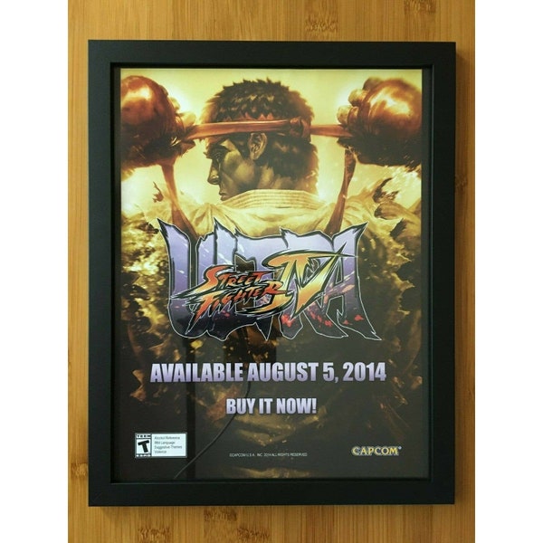 Street Fighter 4 Poster - Etsy