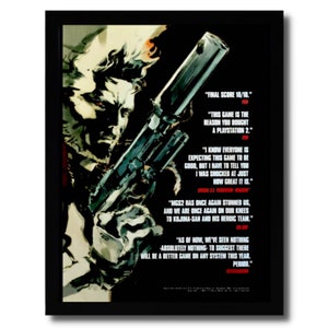Metal Gear Solid Promo Poster - Etsy