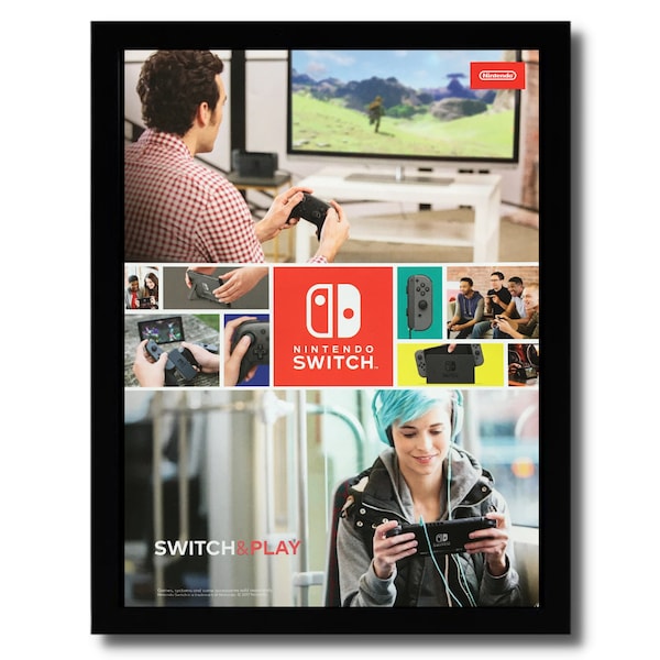 Nintendo Switch Poster - Etsy