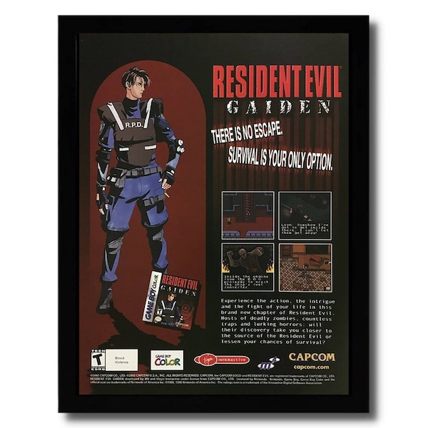 Resident Evil Game Posters - Etsy