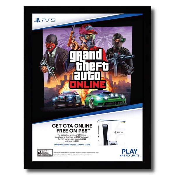 Grand Theft Auto 5 Poster - Etsy