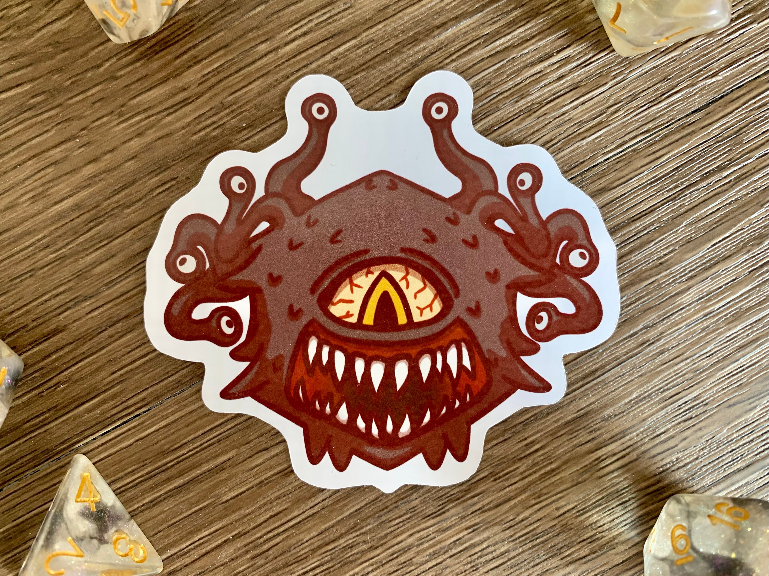 Dnd Sticker D20 Sticker Monsters Gelatinous Cube Sticker - Etsy UK