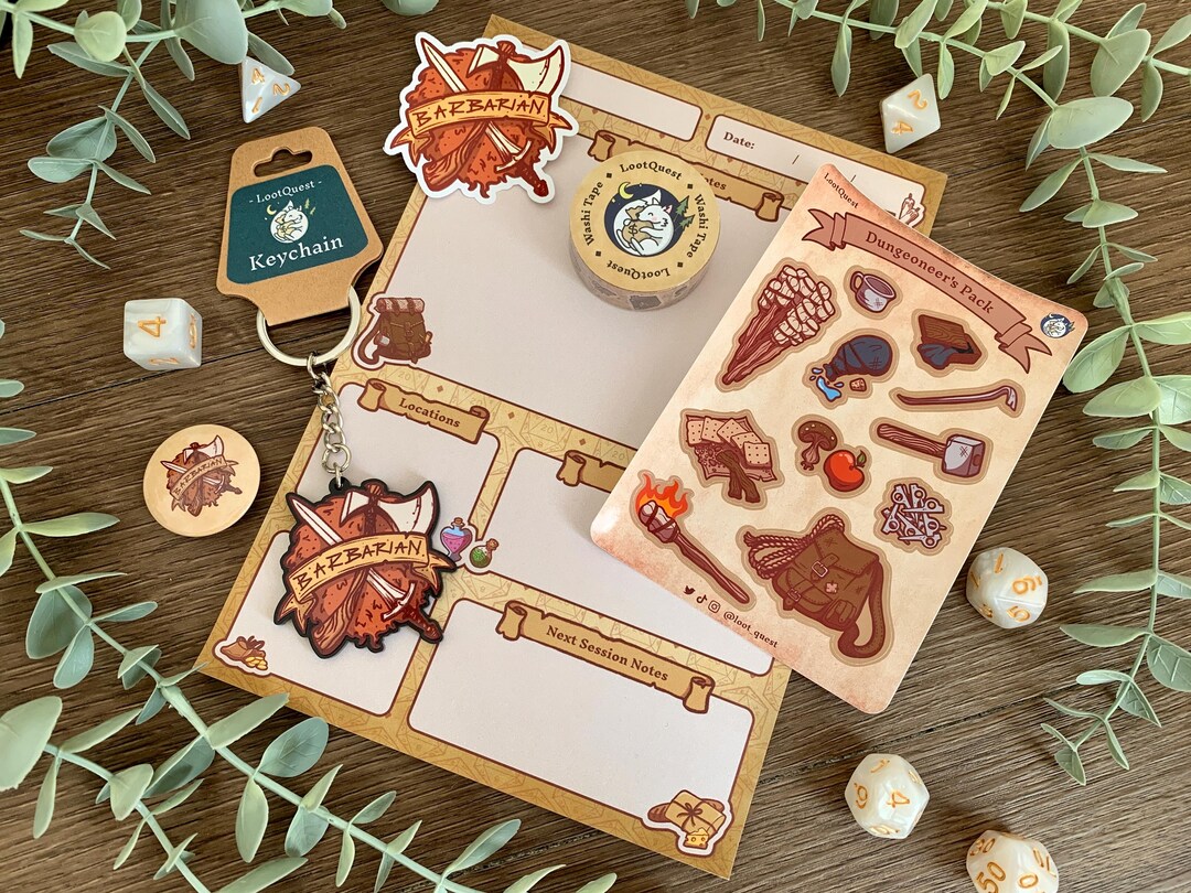 Superior Adventure Bundle | Dnd Class Gift Set | Dnd Class Bundle ...
