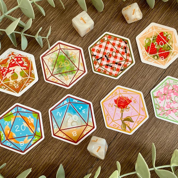 D20 Birthday Card - Etsy UK