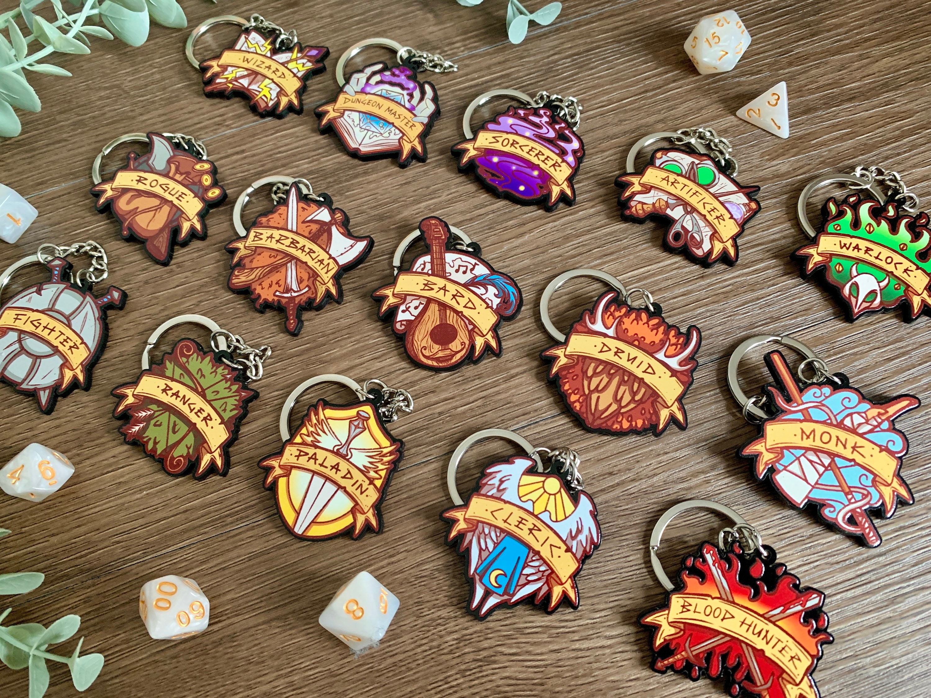 Dnd Seconds Bag Mystery Bag Dnd Class Dnd Stickers Dnd - Etsy