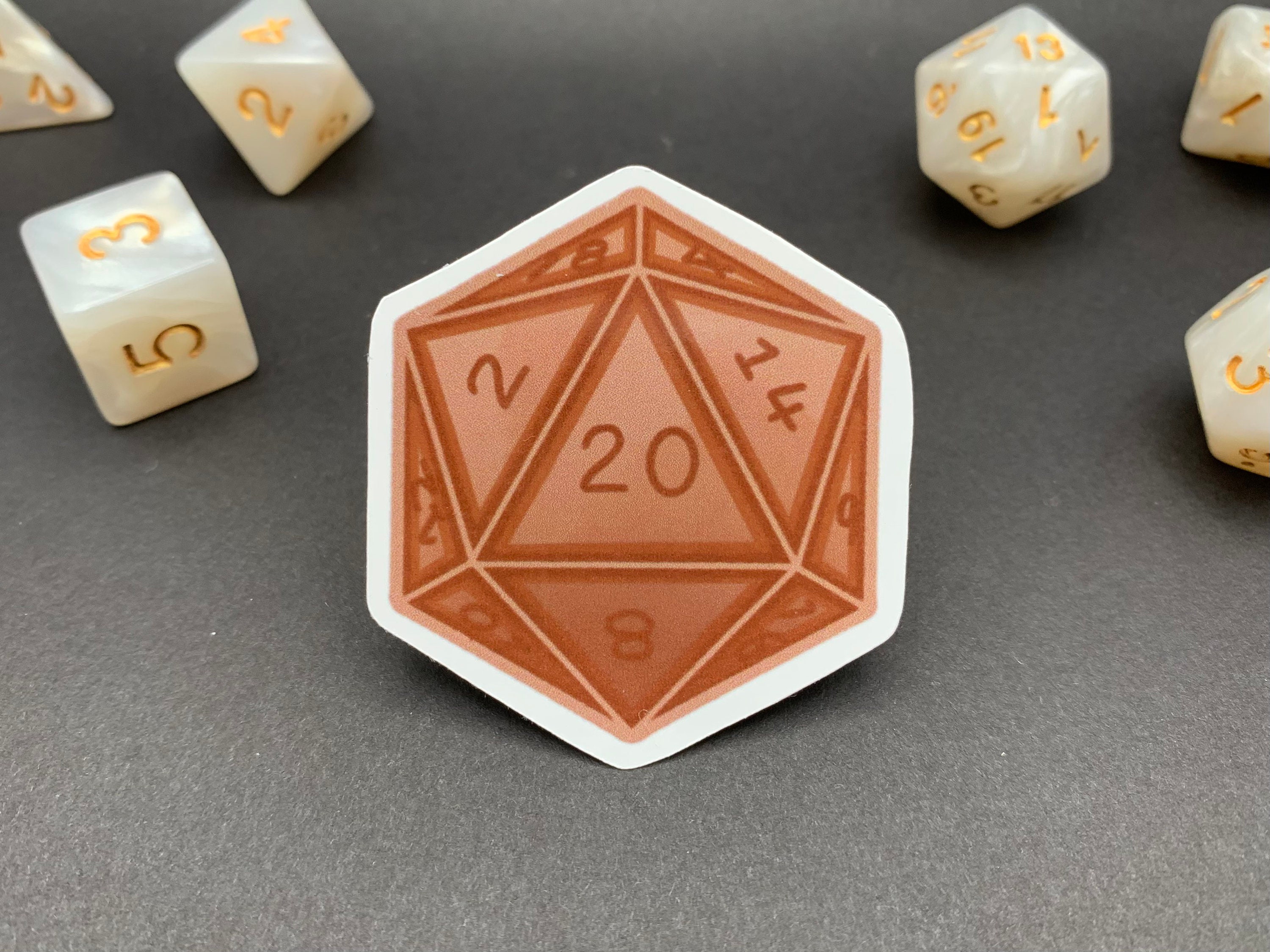 D20 Sticker Food and Drink Dnd & Fantasy Inspired - Etsy