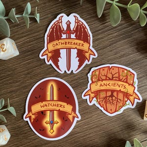 Dnd Paladin Subclass Stickers | Glossy Stickers - Etsy
