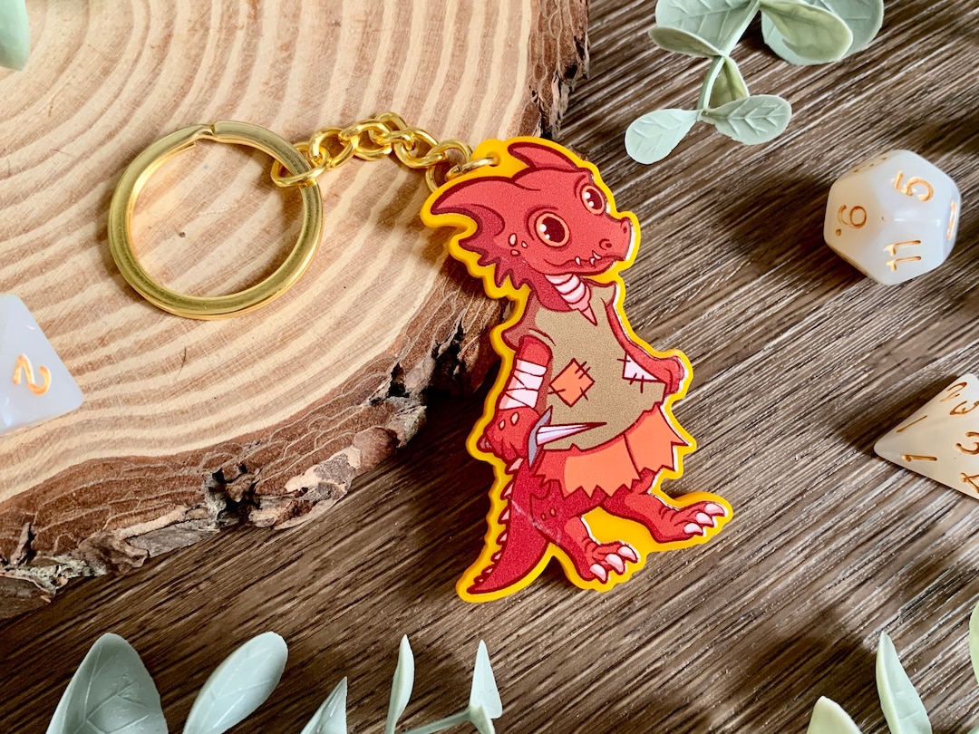 Kobold - Dnd Keychain - Player Gift - Dnd Keyring - Etsy