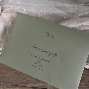 PRINTABLE ENVELOPE ADDRESS Template | Whimsical Hand-drawn Illustration ...