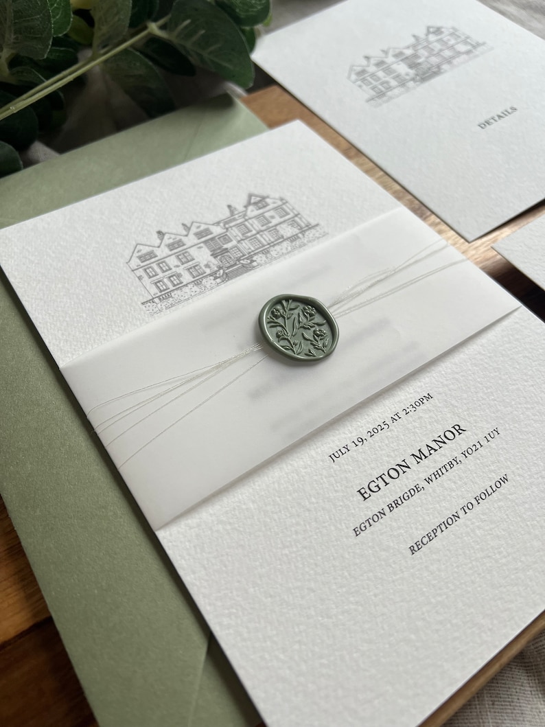 Sample Wedding Venue Invite, Custom Venue Wedding Invitation, Venue ...