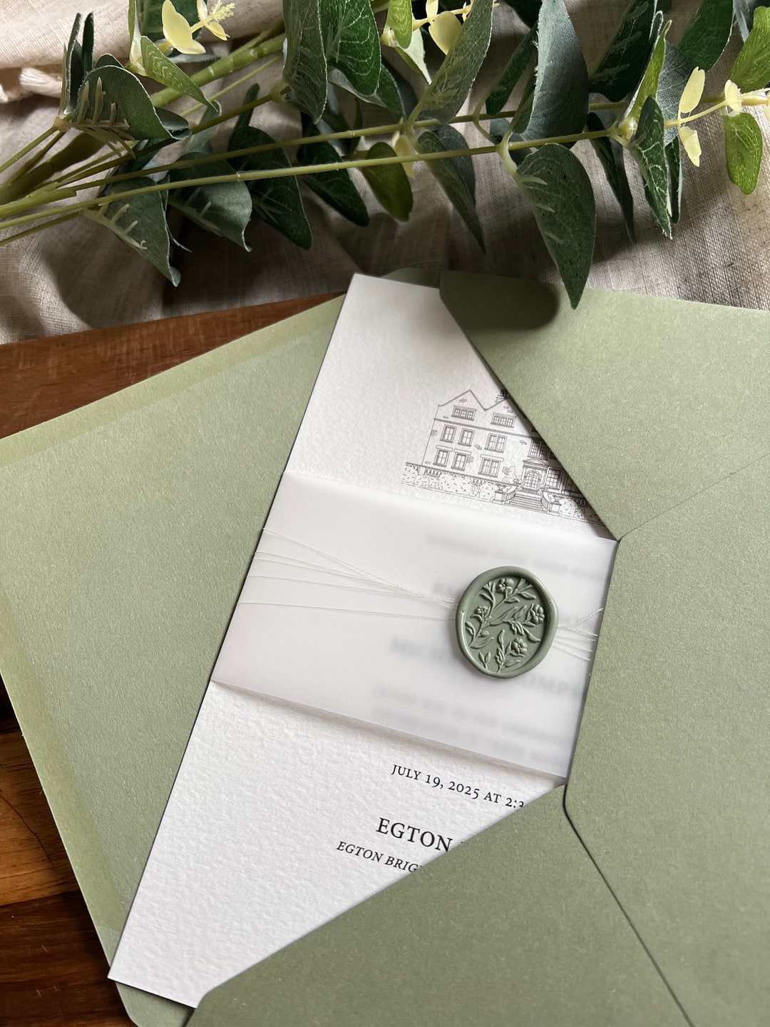 Sample Wedding Venue Invite, Custom Venue Wedding Invitation, Venue ...