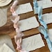 Bow Place Name Tags, Personalised Name Tags, Wedding Place Cards, Name ...