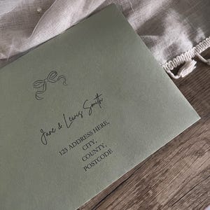 PRINTABLE ENVELOPE ADDRESS Template | Whimsical Hand-drawn Illustration ...