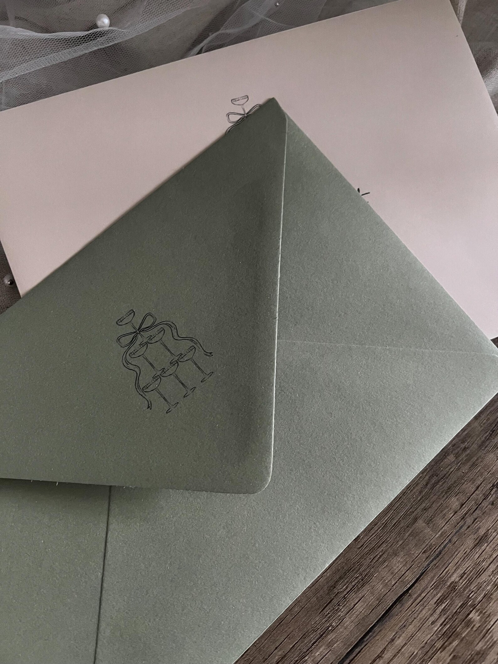 PRINTABLE ENVELOPE ADDRESS Template | Whimsical Hand-drawn Illustration ...
