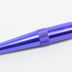 Metal Smoking Pipe Zeppelin Bat Smoking Pipe Chillum Sneak - Etsy