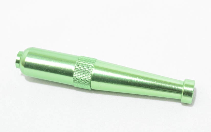 Metal Smoking Pipe Zeppelin Bat Smoking Pipe Chillum Sneak - Etsy