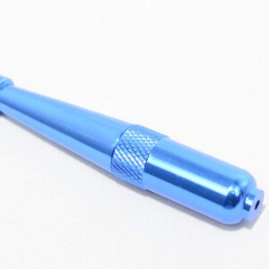 Metal Smoking Pipe Zeppelin Bat Smoking Pipe Chillum Sneak - Etsy