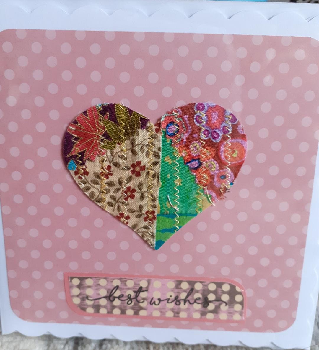 Handcrafted Patchwork Cards Made to Order - Etsy