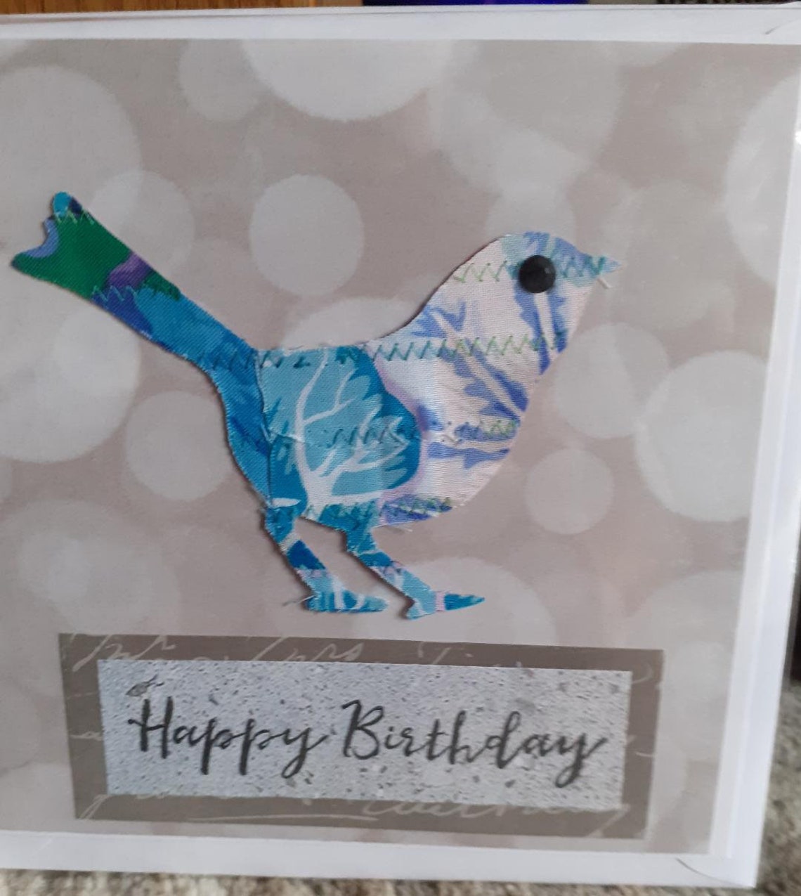 Handcrafted Patchwork Cards Made to Order - Etsy