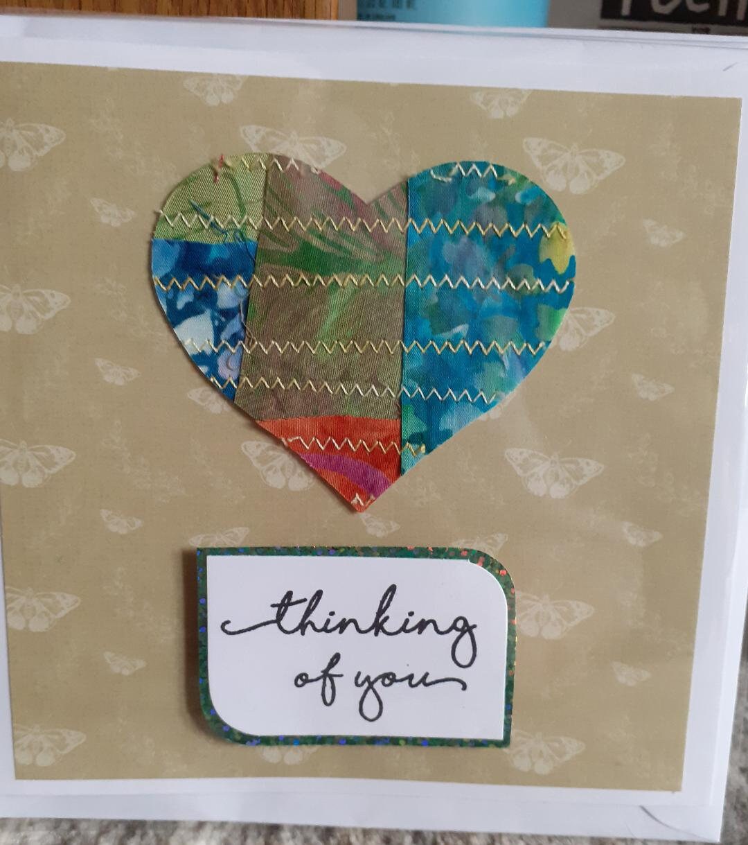 Handcrafted Patchwork Cards Made to Order - Etsy