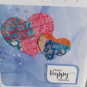 Handcrafted Patchwork Cards Made to Order - Etsy