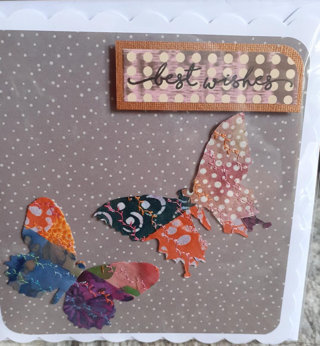 Handcrafted Patchwork Cards Made to Order - Etsy