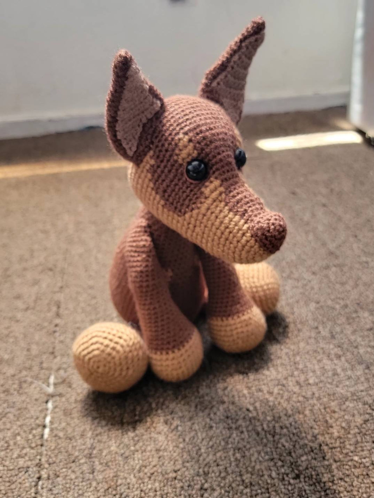 Dixie the Doberman Crochet Pattern Puppy Crochet Dog - Etsy