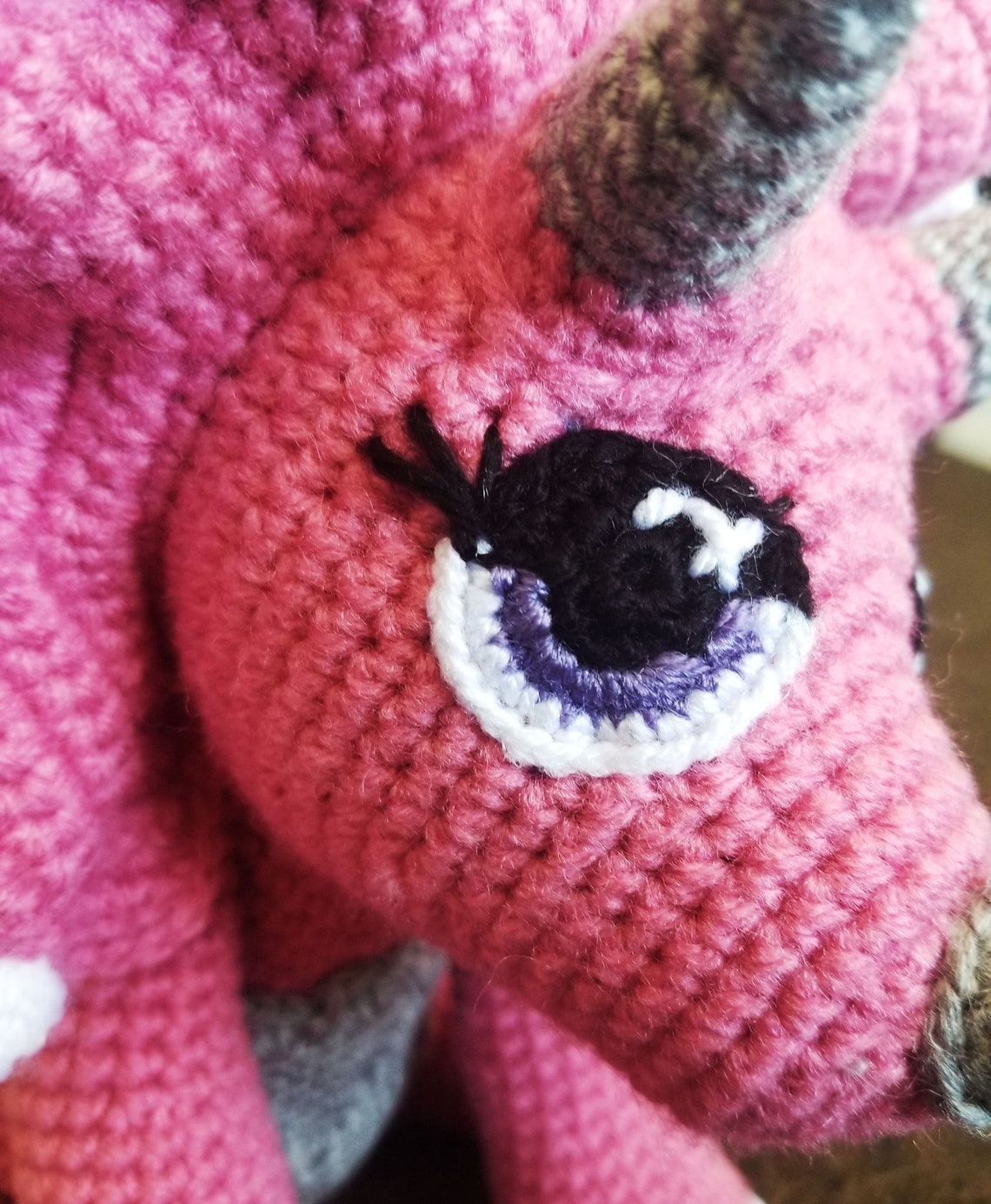Sarah the Triceratops Crochet Pattern Triceratops Crochet - Etsy Canada
