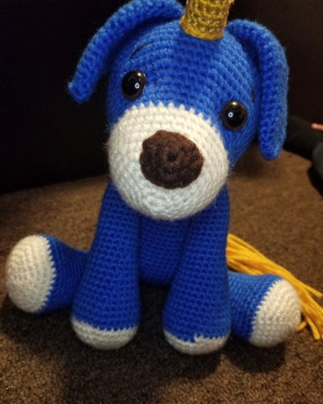 Cornelius the Puppycorn, Puppy Crochet, Unicorn Crochet, Puppycorn, Dog ...