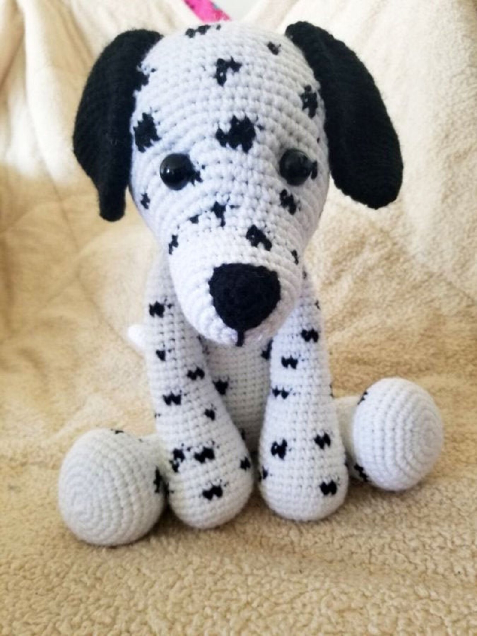 Ace the Dalmatian Crochet Patter Dog Crochet Puppy Crochet - Etsy
