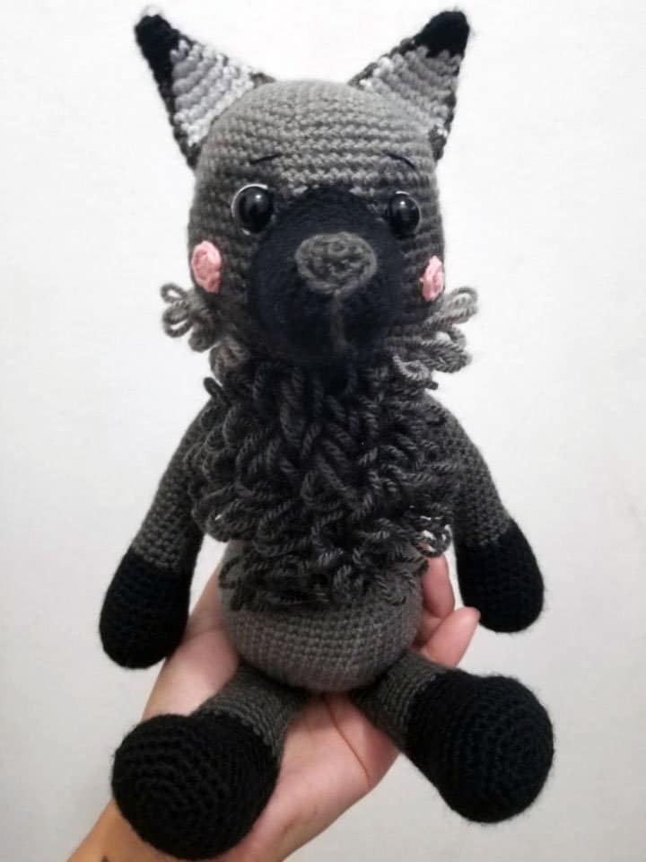 Ash the Silver Fox Crochet Pattern: Amigurumi Fox (PDF Download) - Etsy