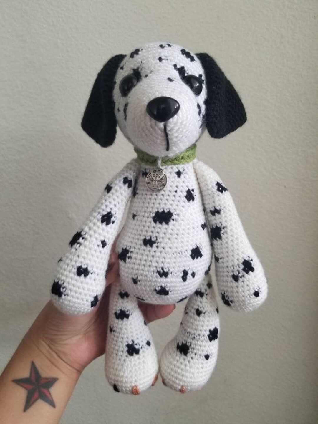 Ace the Dalmatian Crochet Patter, Dog Crochet, Puppy Crochet, Dalmatian ...