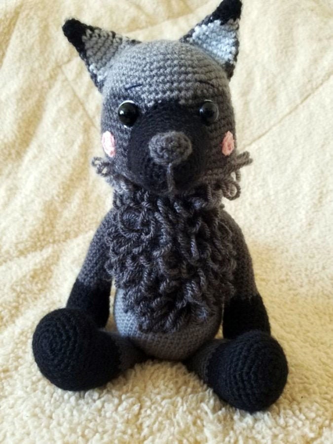 Ash the Silver Fox Crochet Pattern: Amigurumi Fox (PDF Download) - Etsy
