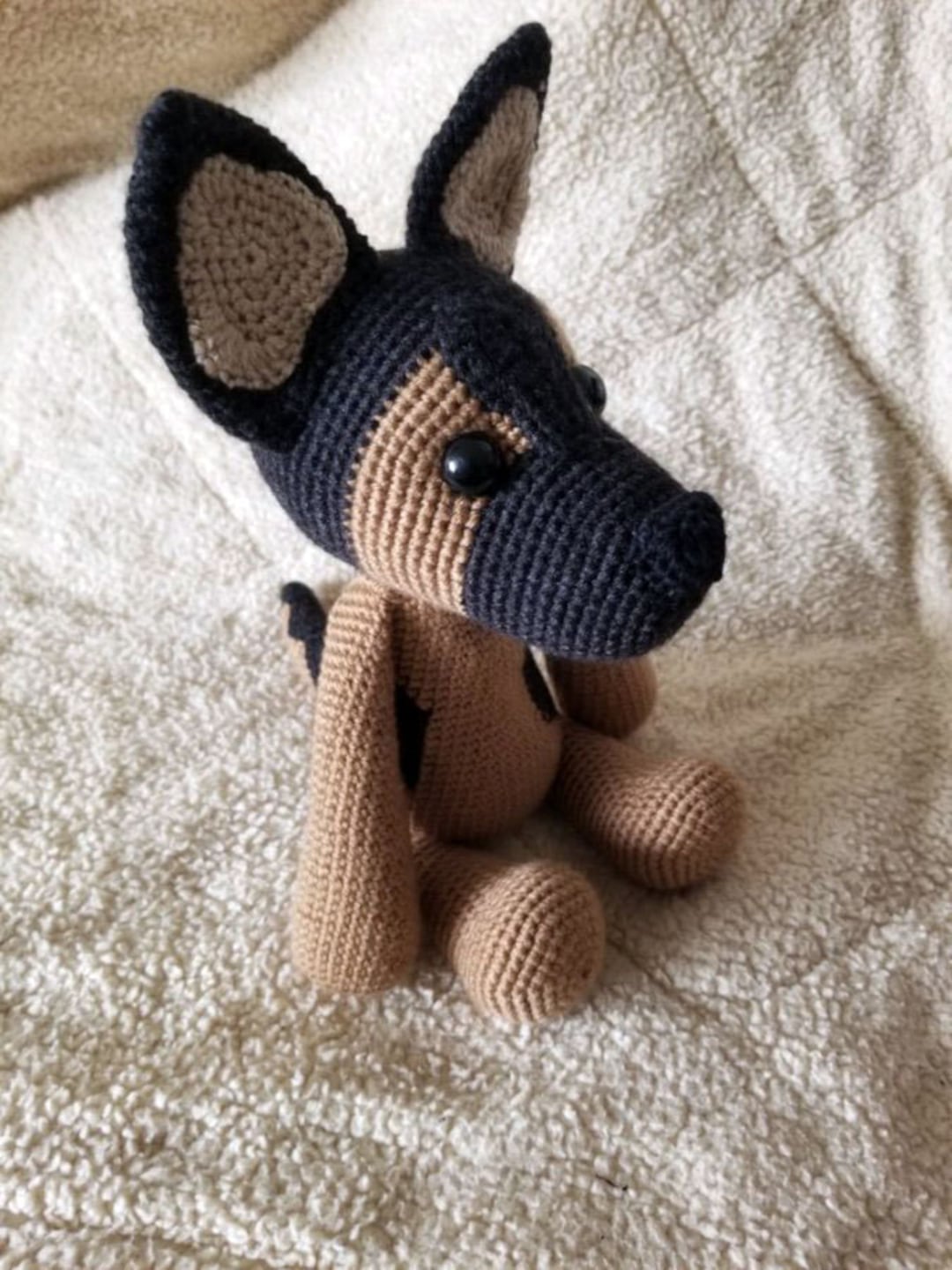 Gracie the German Shepherd Crochet Pattern ,dog Crochet, Puppy Crochet ...