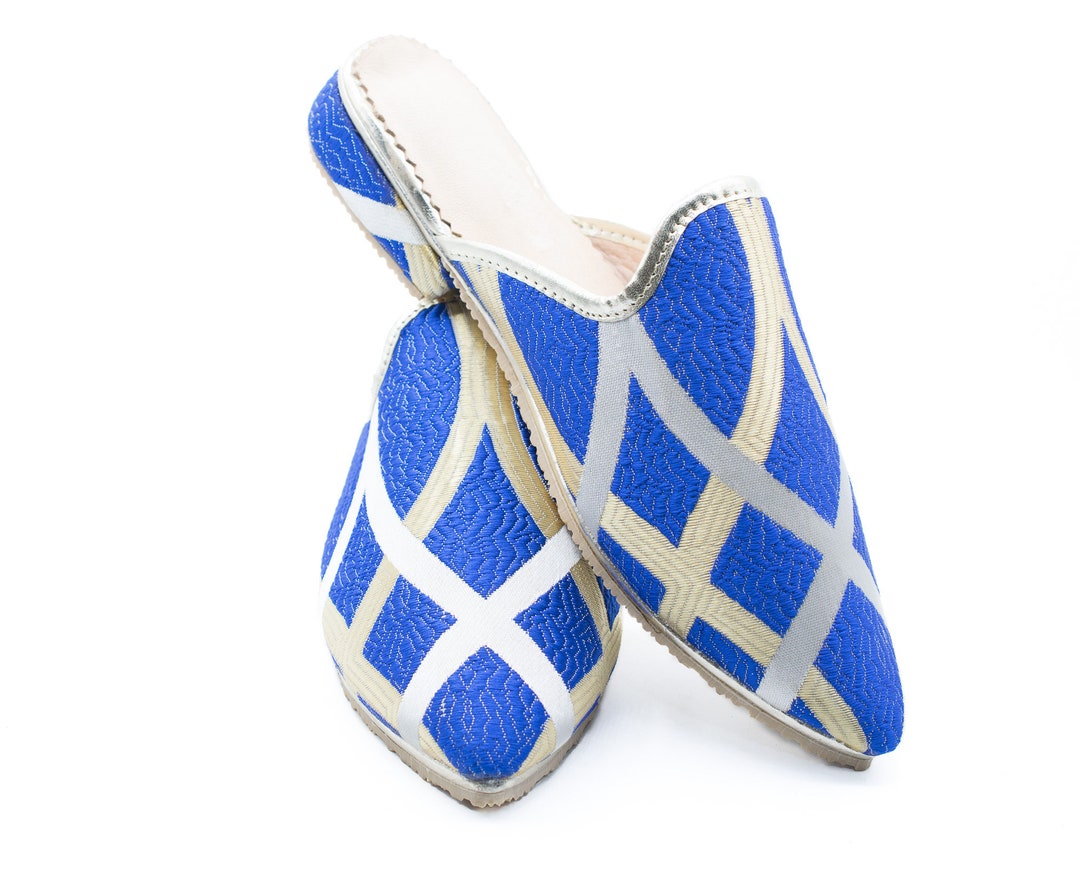 Womens Backless Loafer, Embroidered Mules, Mules Shoes for Women ...