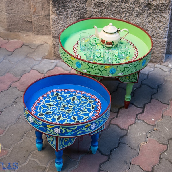 Teal Painted Coffee Table - Etsy