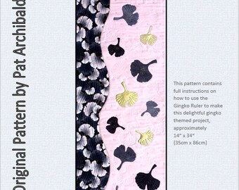 Gingko Quilt Pattern - Etsy