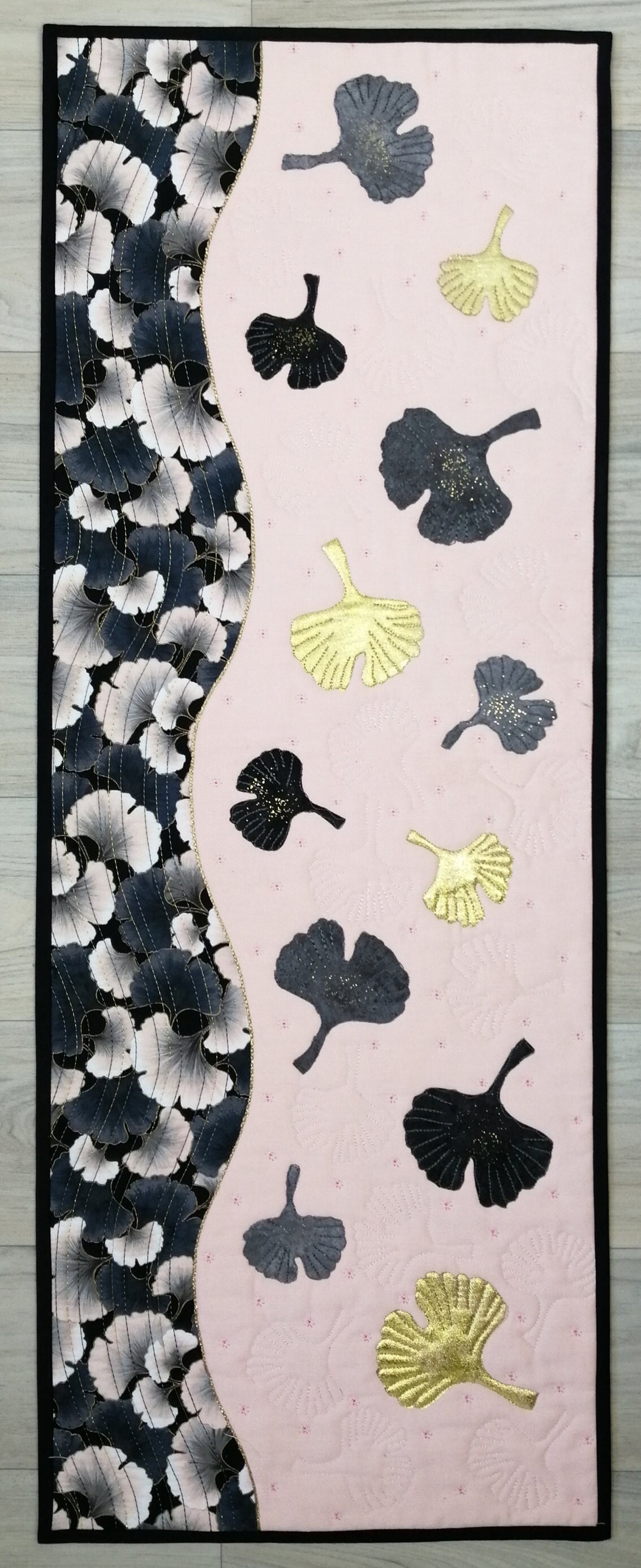 Gingko Leaves Art Quilt Digital Download Pattern - Etsy