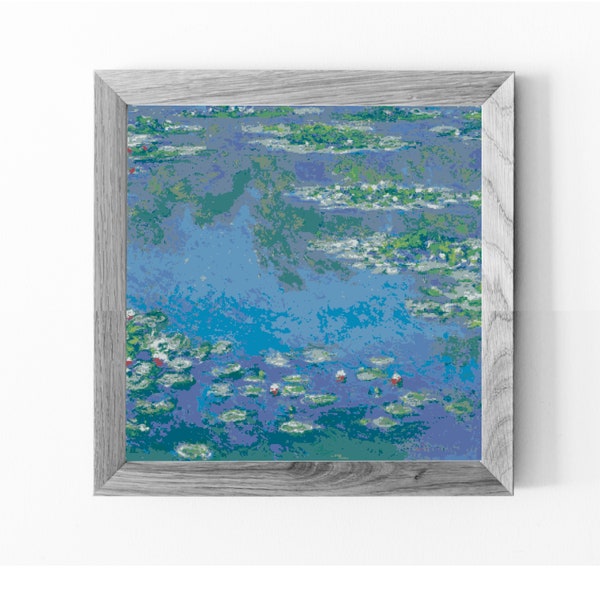 Monet Cross Stitch - Etsy