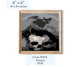 Devil Cross Stitch - Etsy