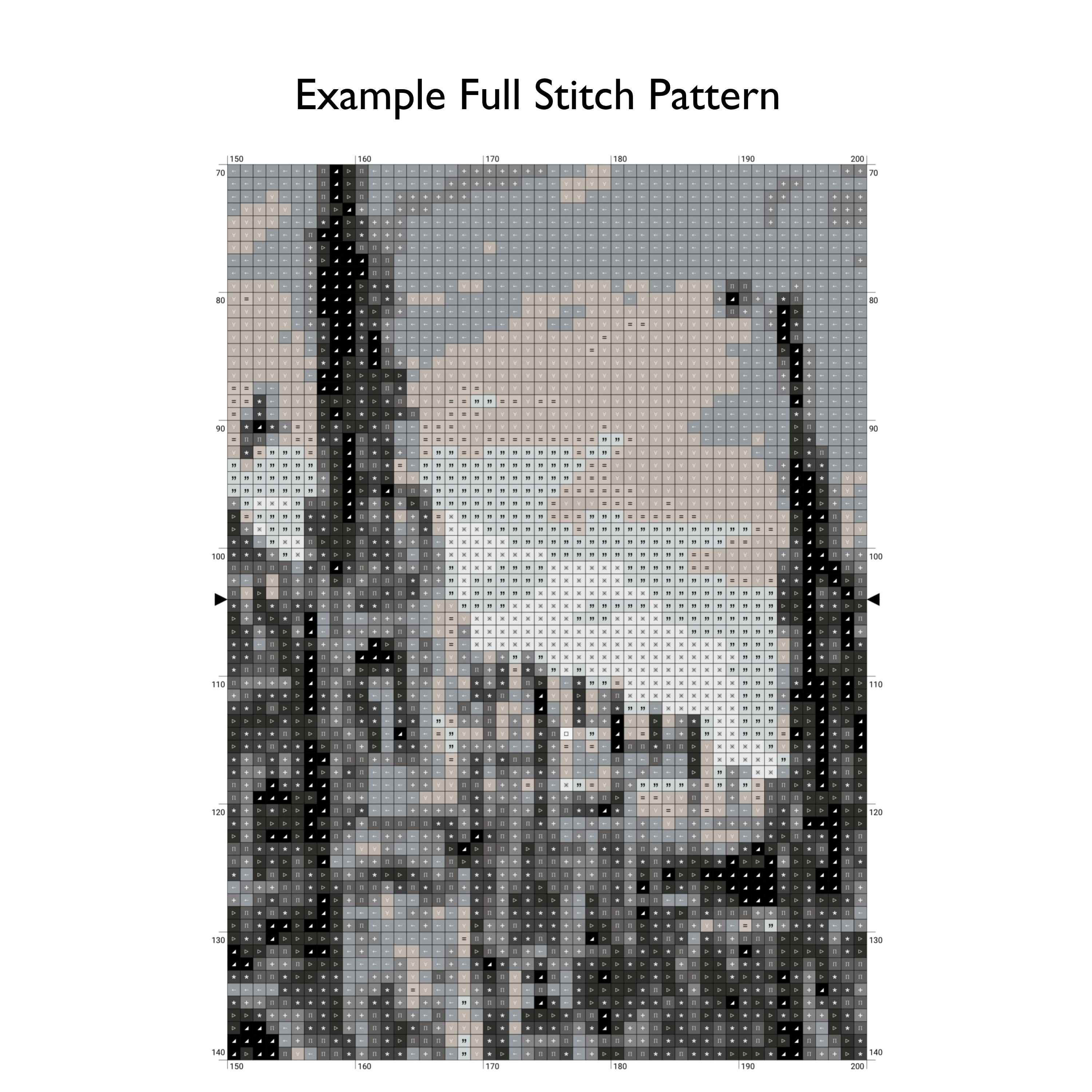 Gothic Cathedral Cross Stitch Pattern Gothic Cross Stitch | Etsy