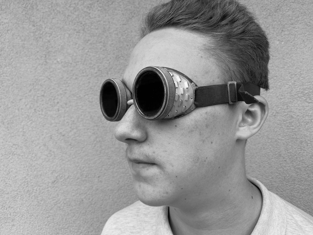 Vintage Safety Glasses Burning Goggles - Etsy