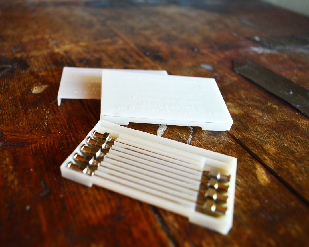 Vintage Medicine Needles for Syringe - Etsy