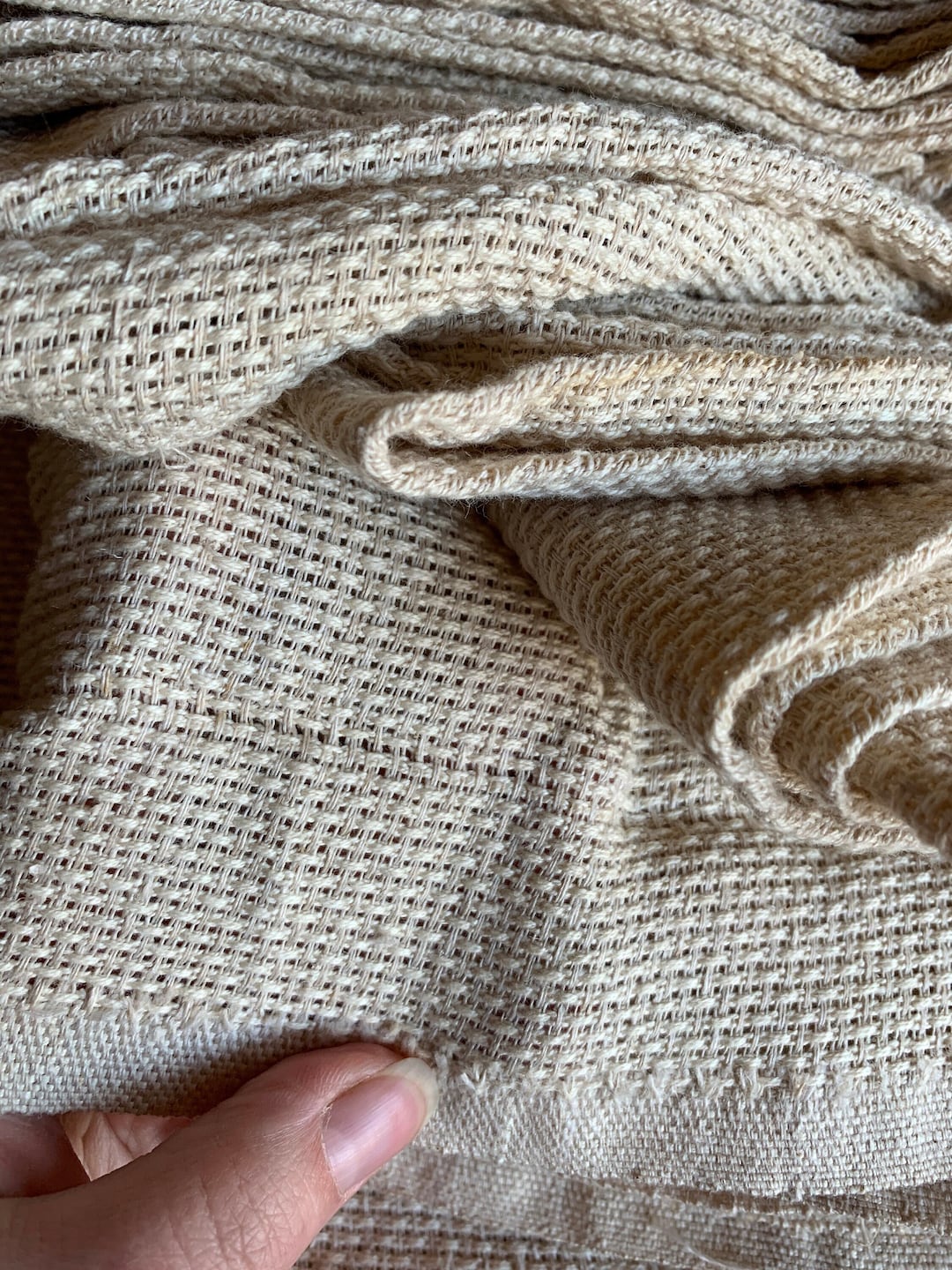 Vintage Evenweave Fabric for Embroidery Needlework Cross Stitch Fabric ...