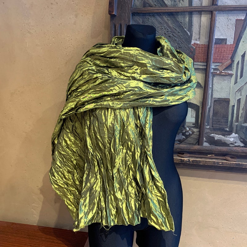 Metallic Scarf - Etsy