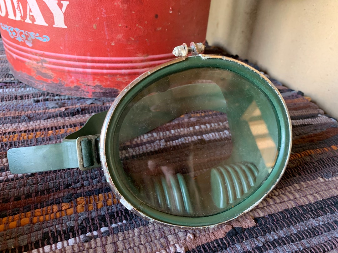 Vintage Scuba Diving Goggles Dive Mask From 1970 - Etsy