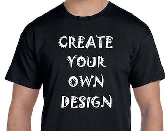 Create Your Own Shirt Design - Etsy