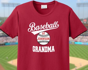 Baseball Grandma Shirt | Etsy