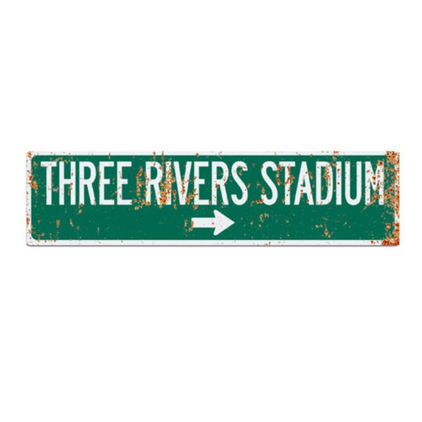 Three Rivers Stadium Sign - Etsy